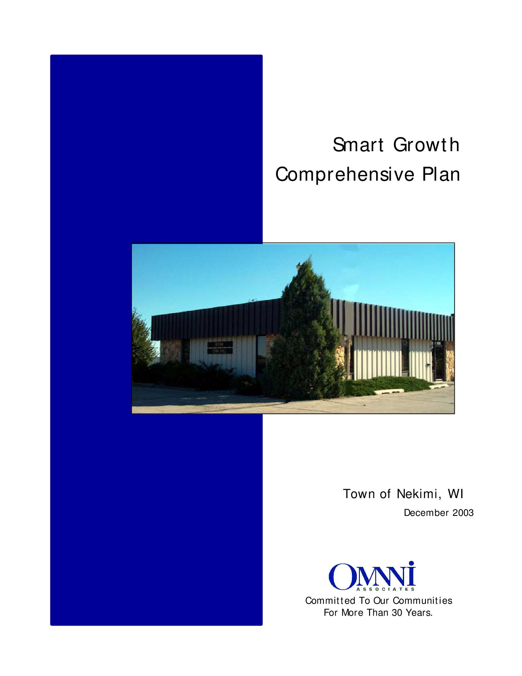 Comprehensive Plan | Town of Nekimi, Winnebago County, Wisconsin